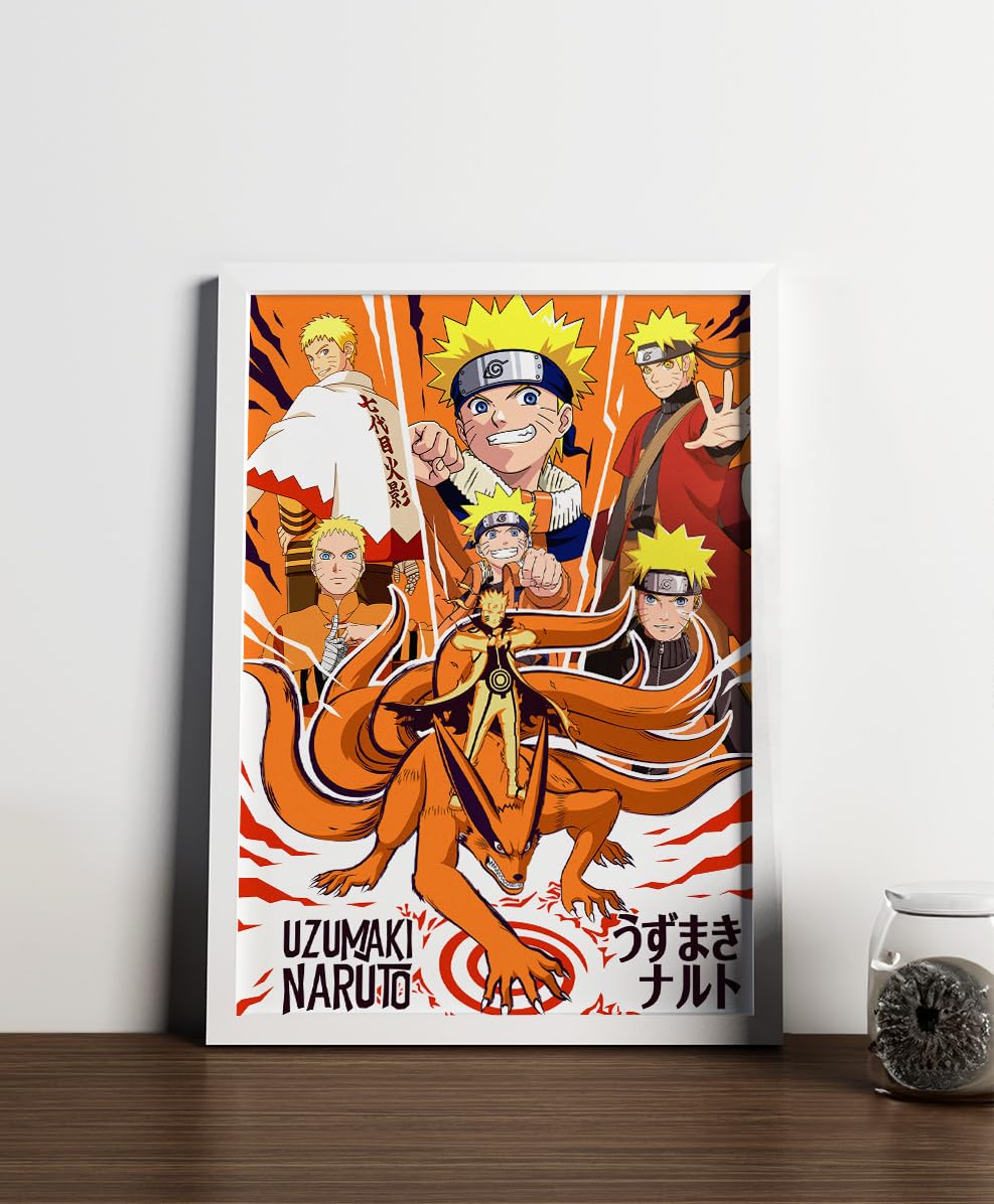 Naruto Uzumaki Framed Poster – SINCE 7 STORE