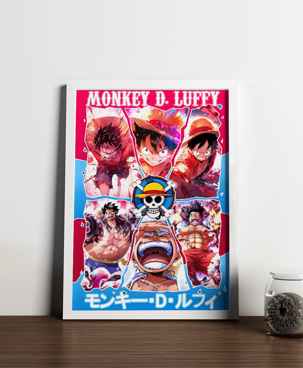 Monkey D Luffy Framed Poster – SINCE 7 STORE