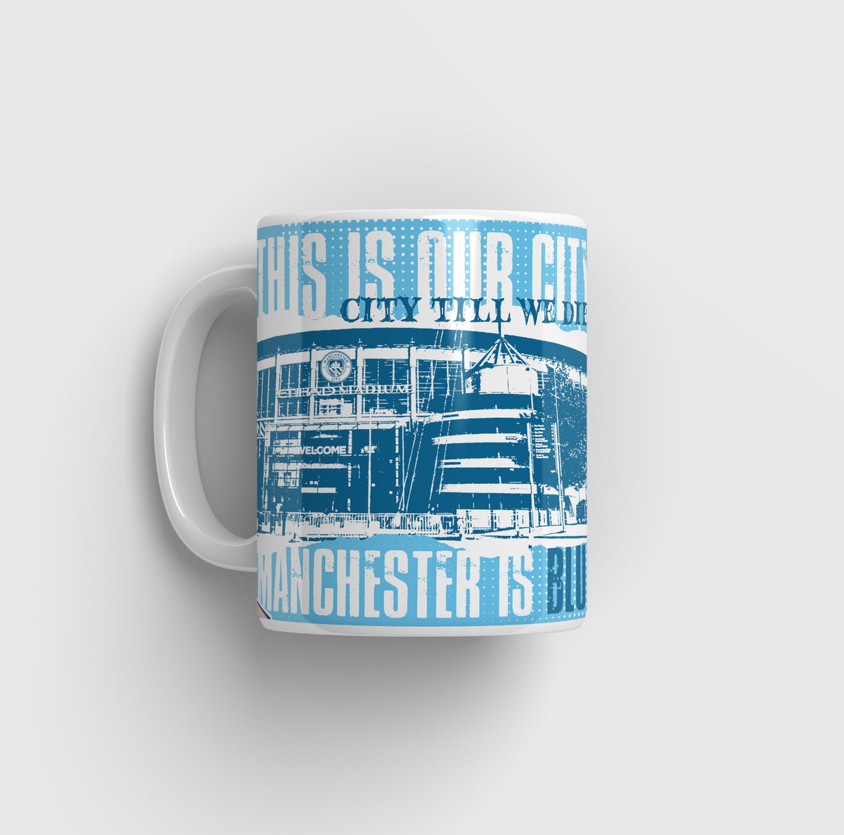 Manchester City White Mug – SINCE 7 STORE