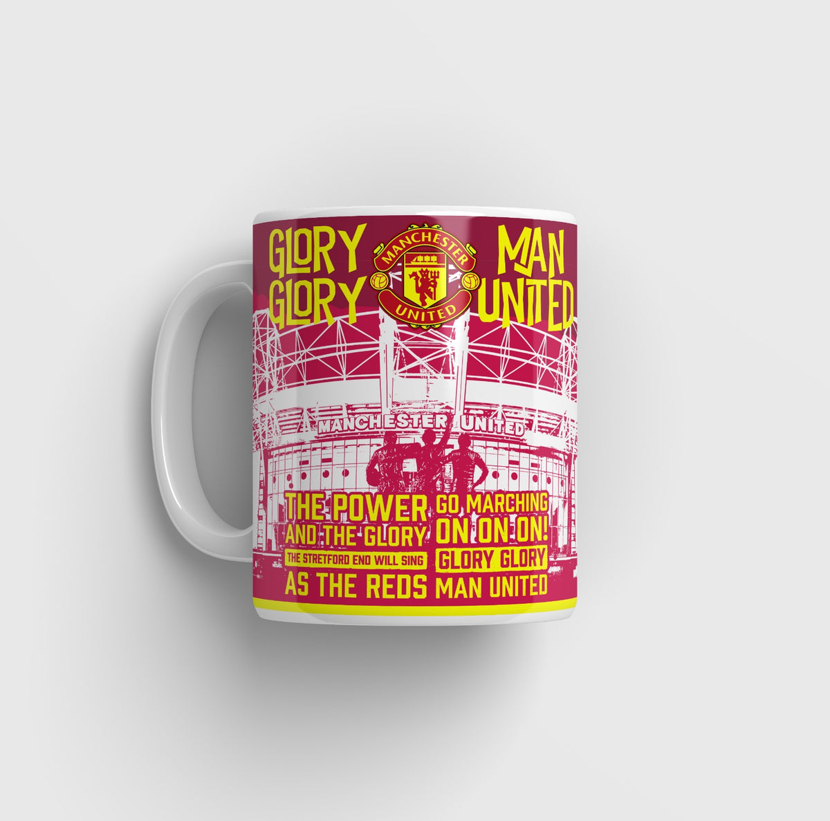 Manchester United White Mug – SINCE 7 STORE