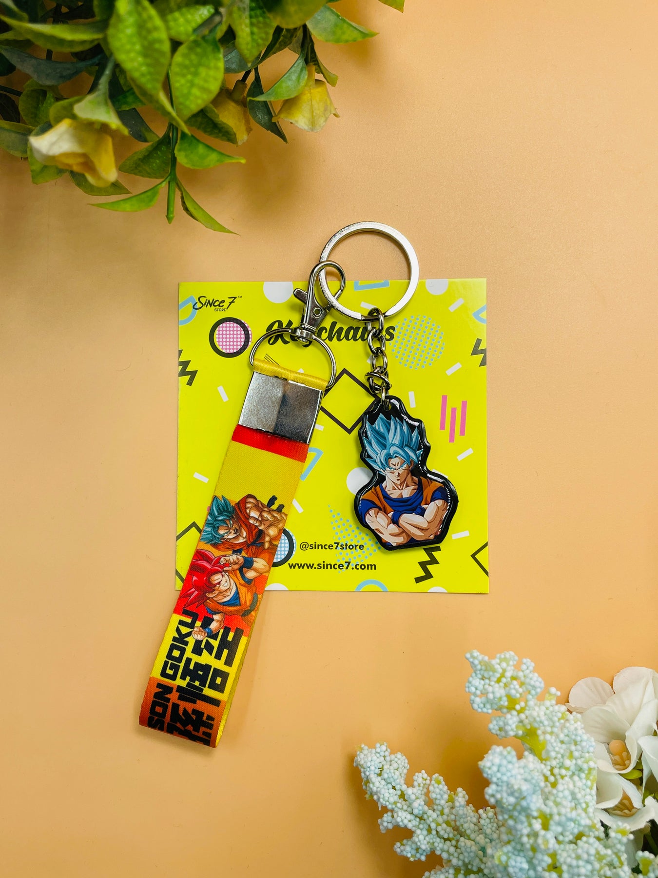 Goku Keychain Combo – SINCE 7 STORE