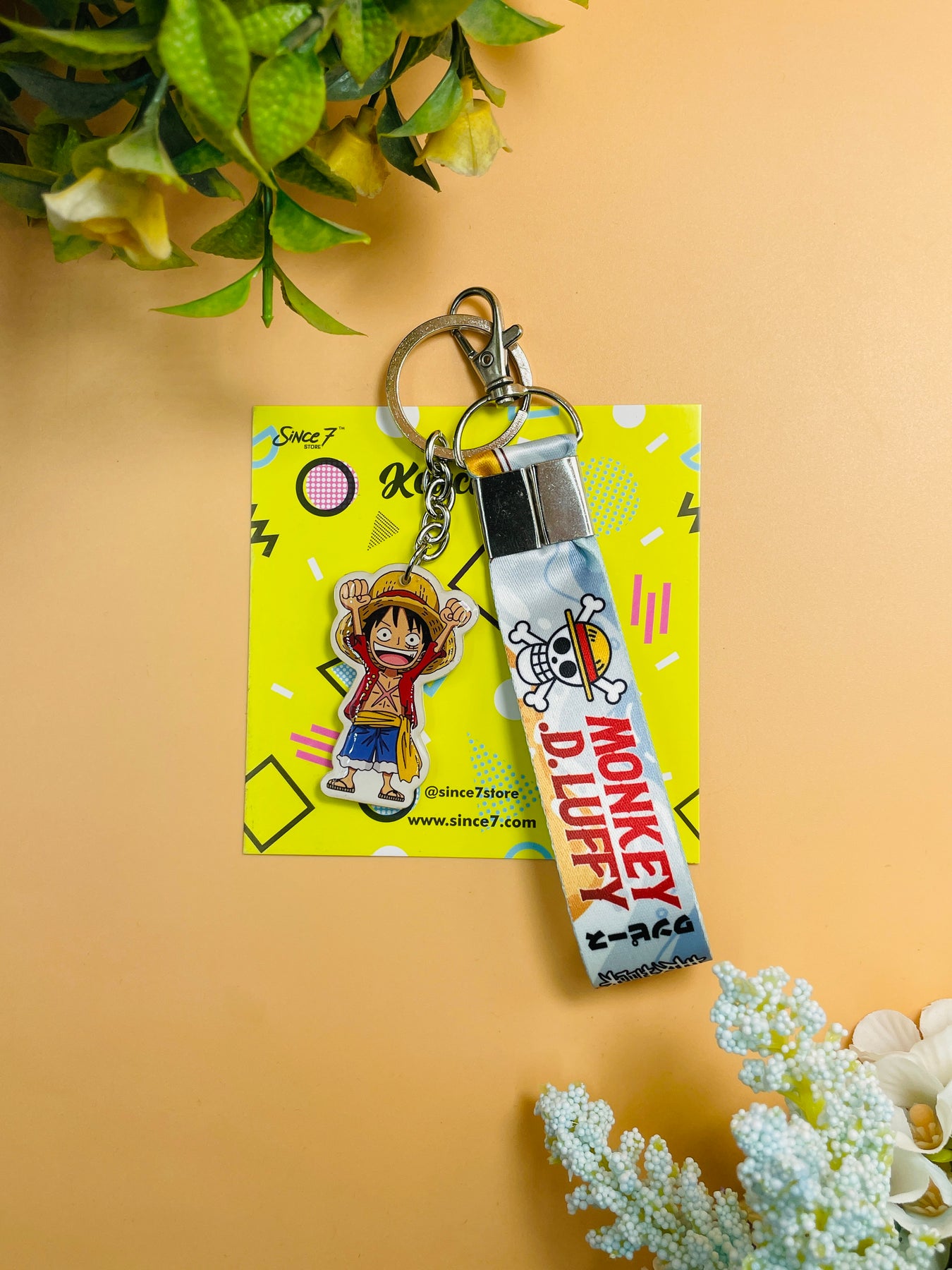 Monkey D Luffy Keychain Combo – SINCE 7 STORE