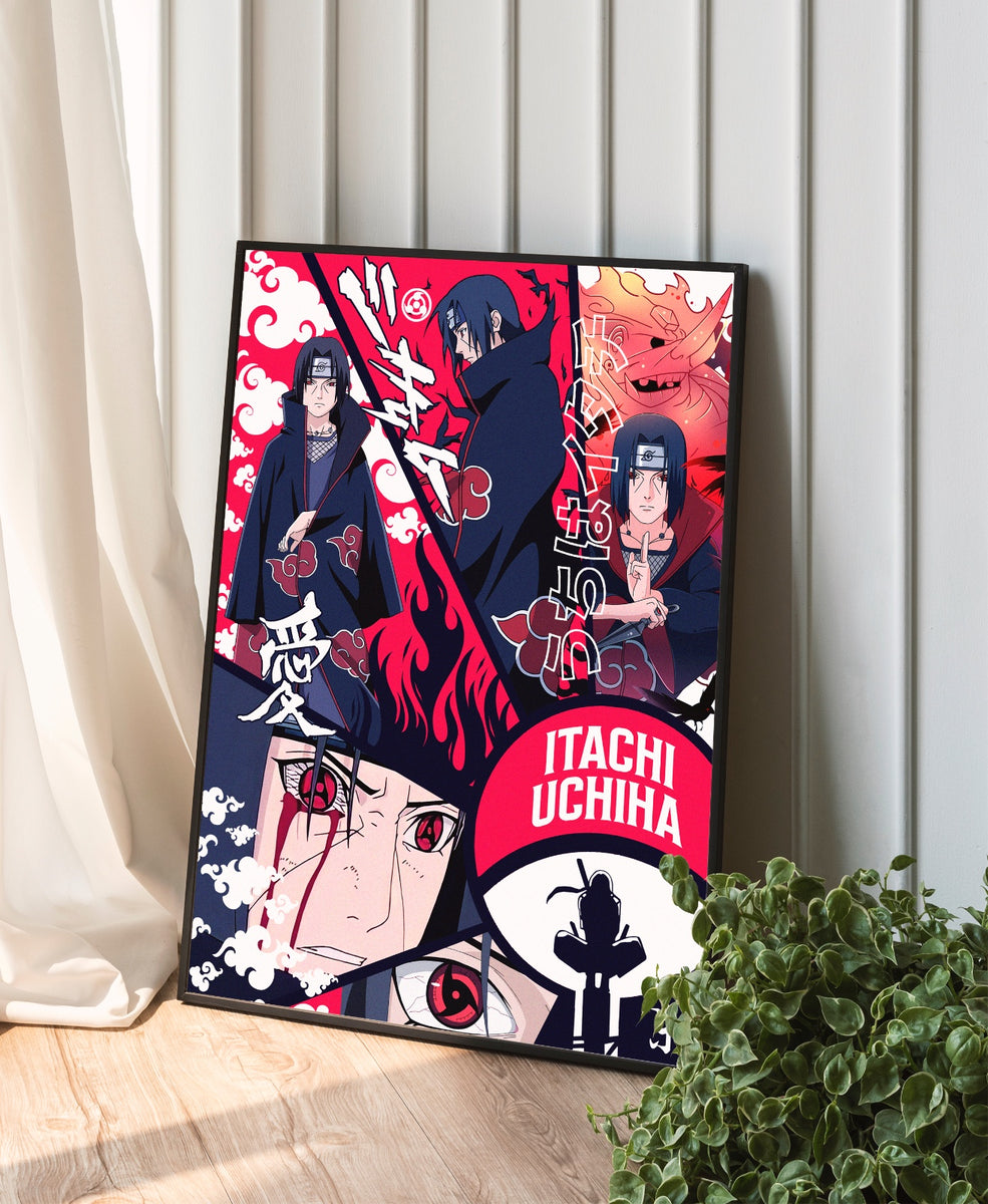 Itachi Uchiha Framed Poster – SINCE 7 STORE