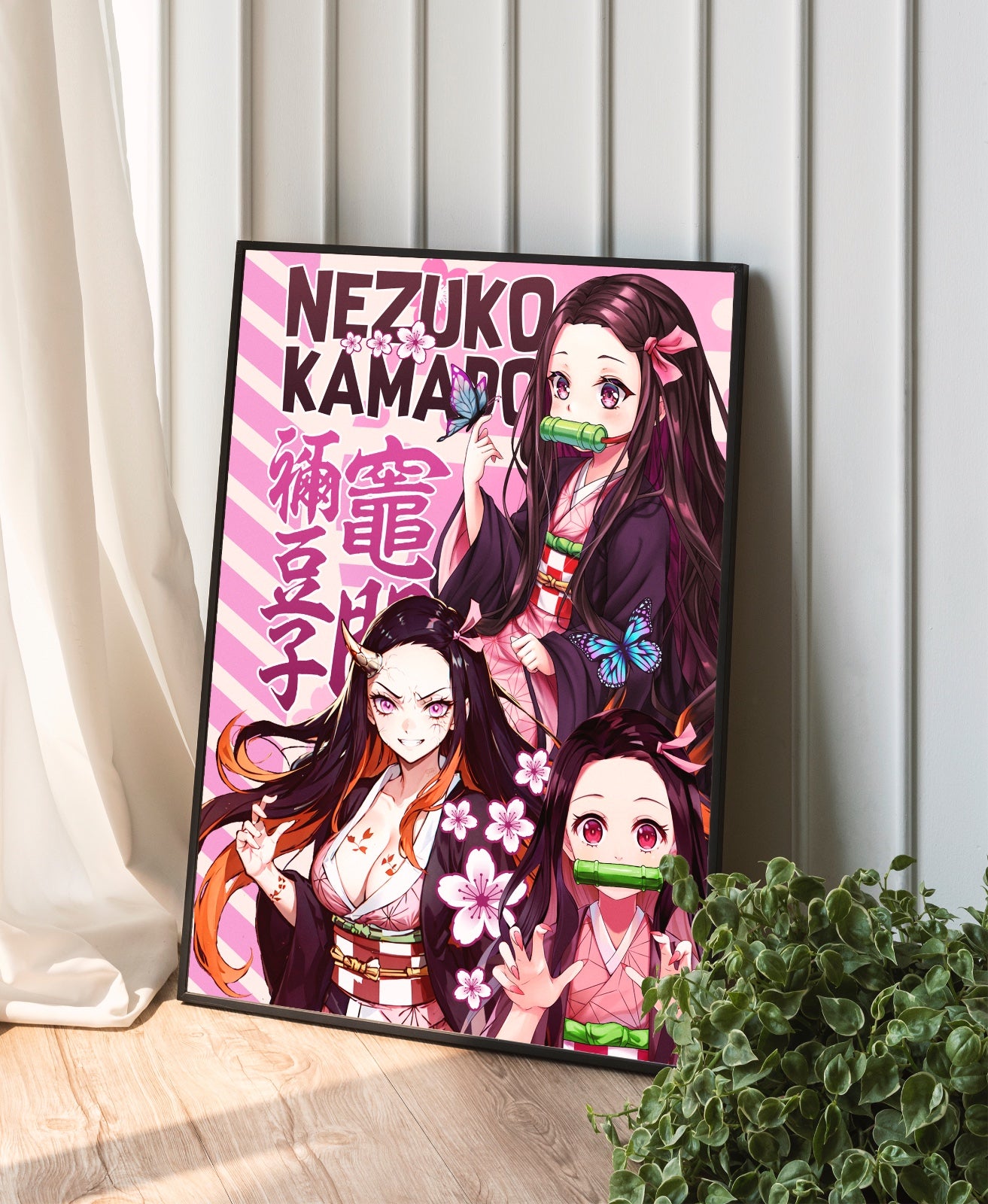 Nezuko Kamado Framed Poster – SINCE 7 STORE