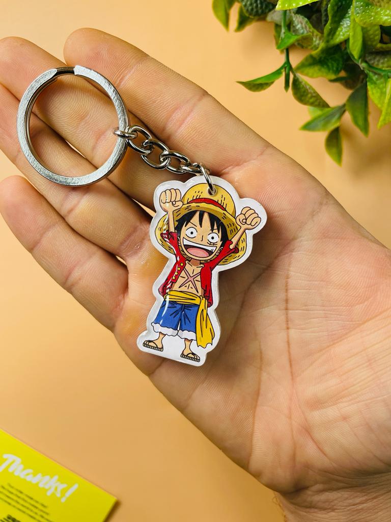 Luffy One Piece Keychain – SINCE 7 STORE
