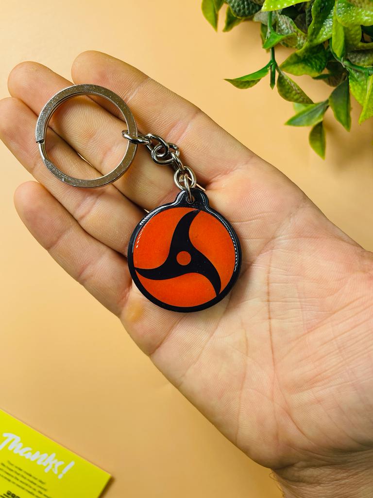 Itachi Uchiha Mangekyo Sharingan Keychain – SINCE 7 STORE