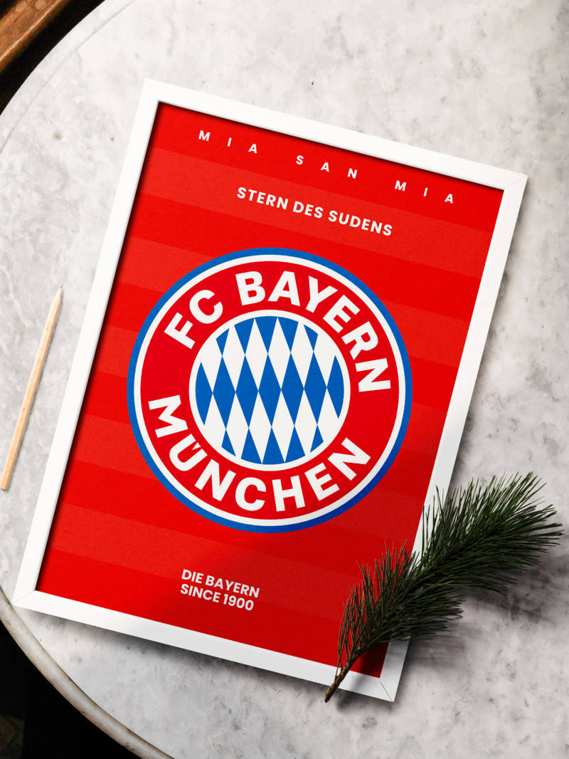 Bayern Logo Frame – SINCE 7 STORE