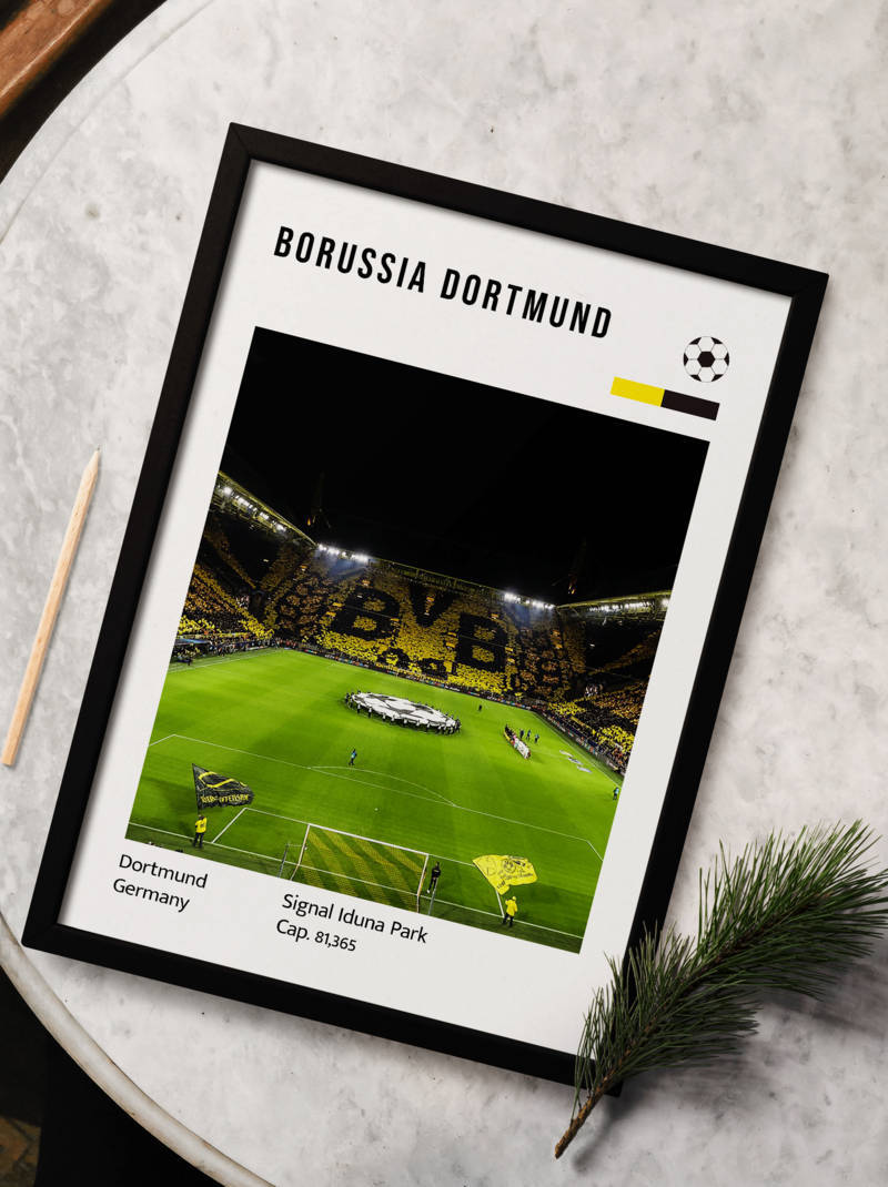 BVB Dortmund Stadium Frame – SINCE 7 STORE