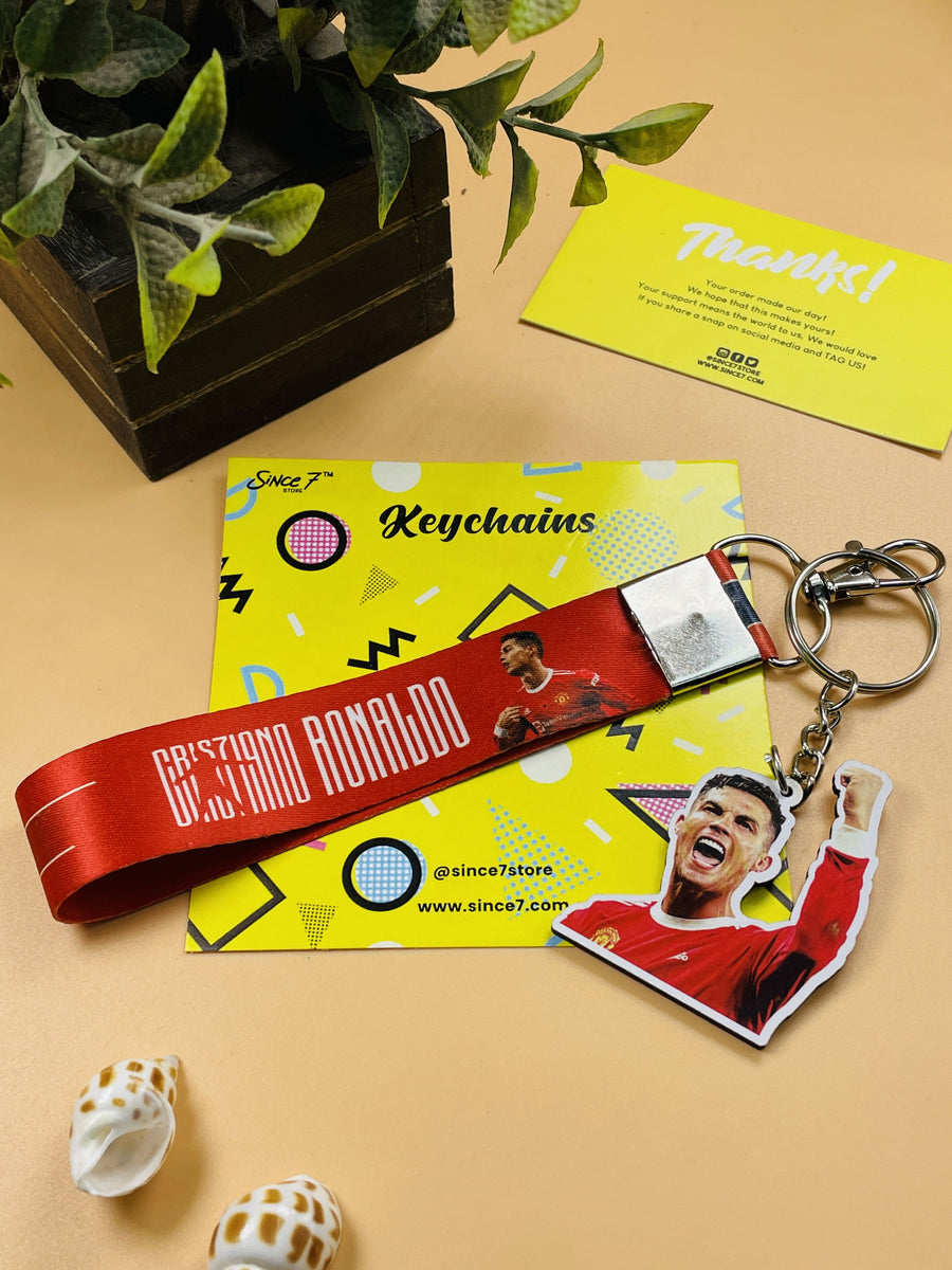 Cristiano Ronaldo United Keychain – SINCE 7 STORE