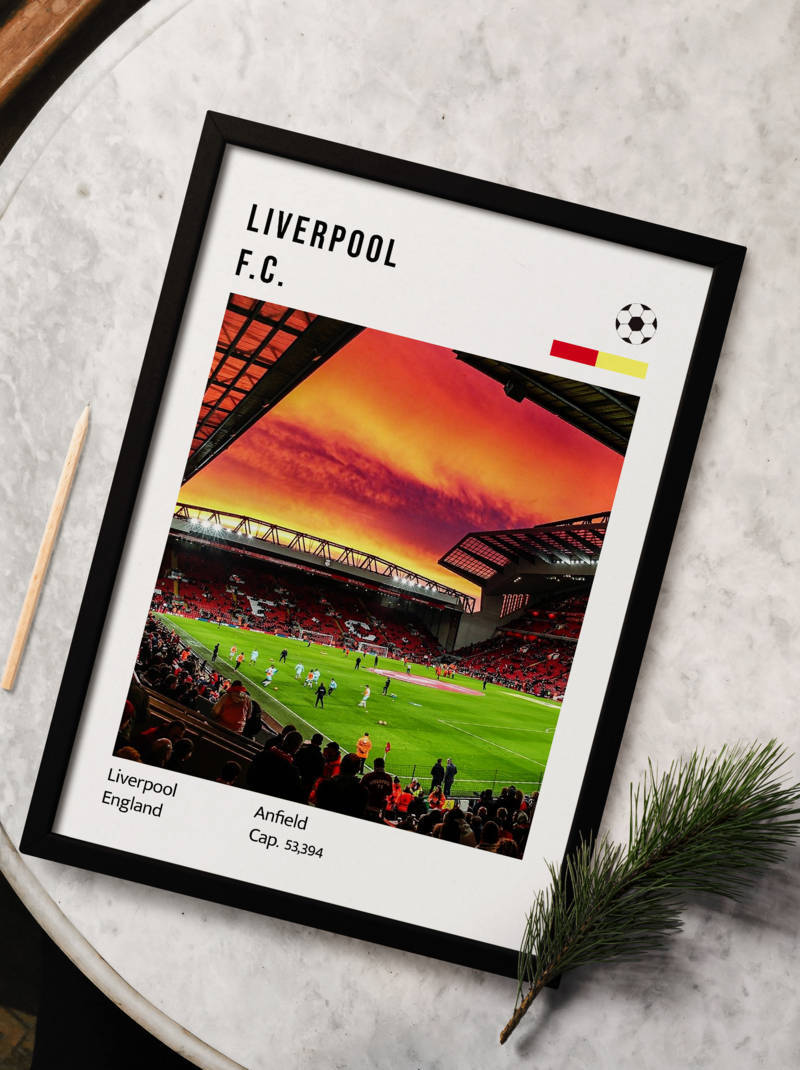 Liverpool Stadium Frame – SINCE 7 STORE