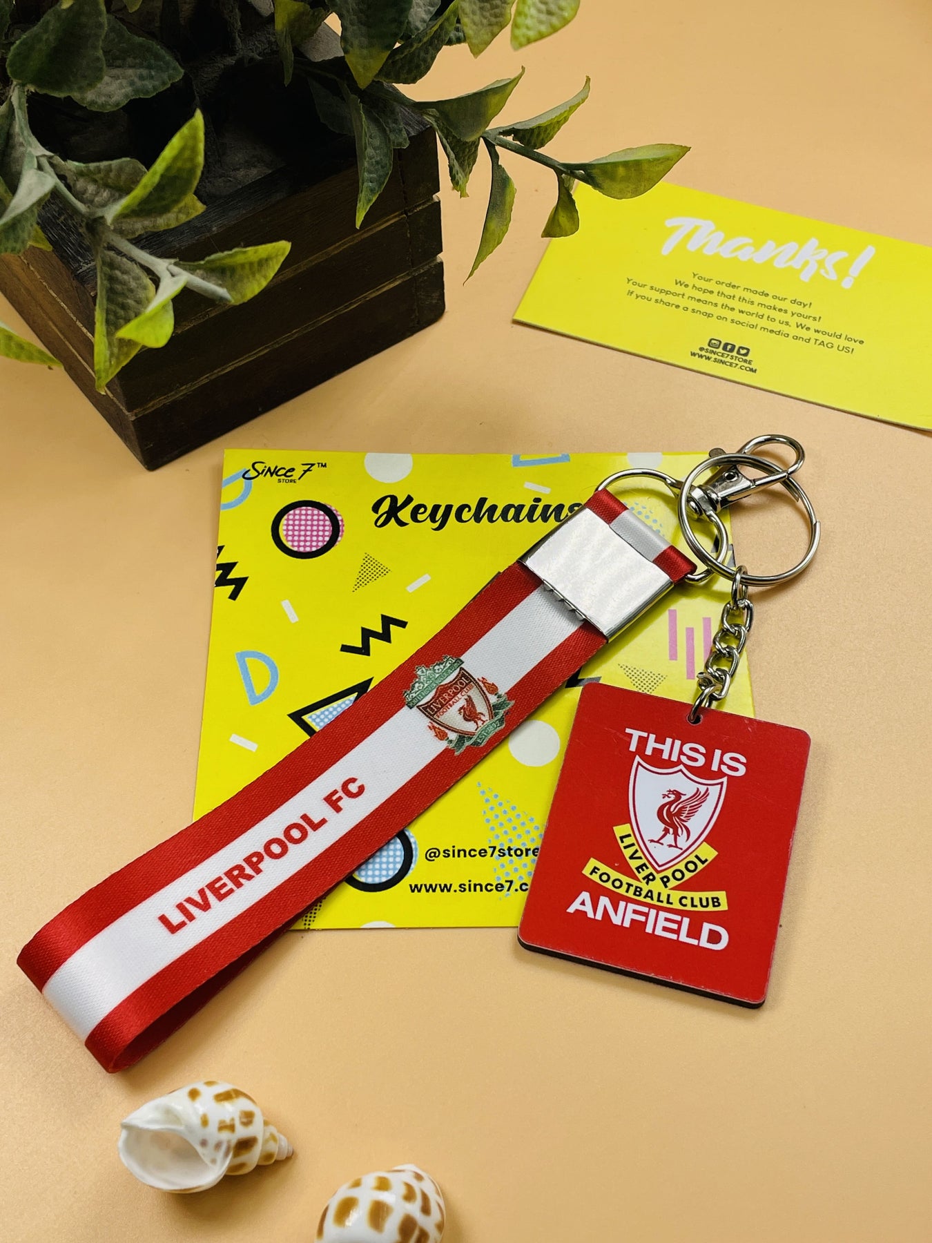 Liverpool Keychain – SINCE 7 STORE