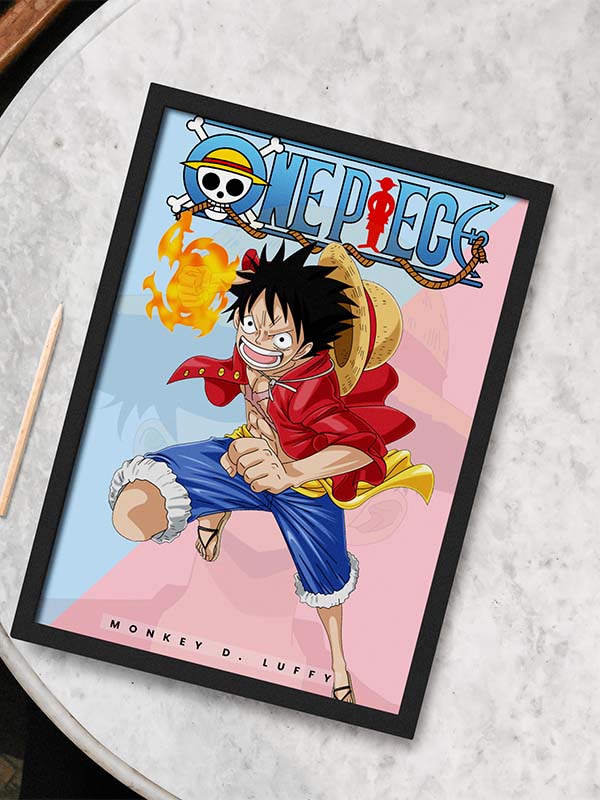 Luffy One Piece Frame – SINCE 7 STORE