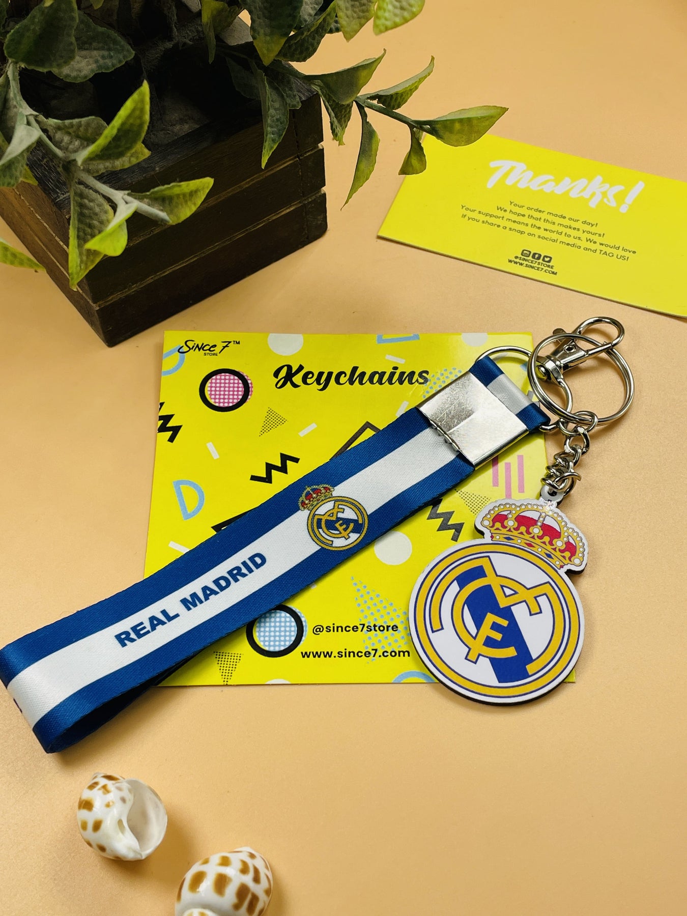 Real Madrid Keychain – SINCE 7 STORE