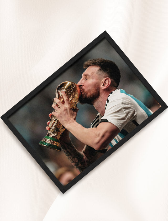 Messi Worldcup Landscape Frame – SINCE 7 STORE