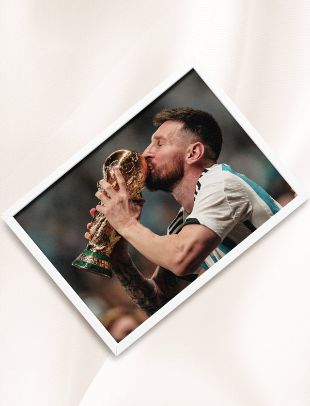 Messi Worldcup Landscape Frame – SINCE 7 STORE