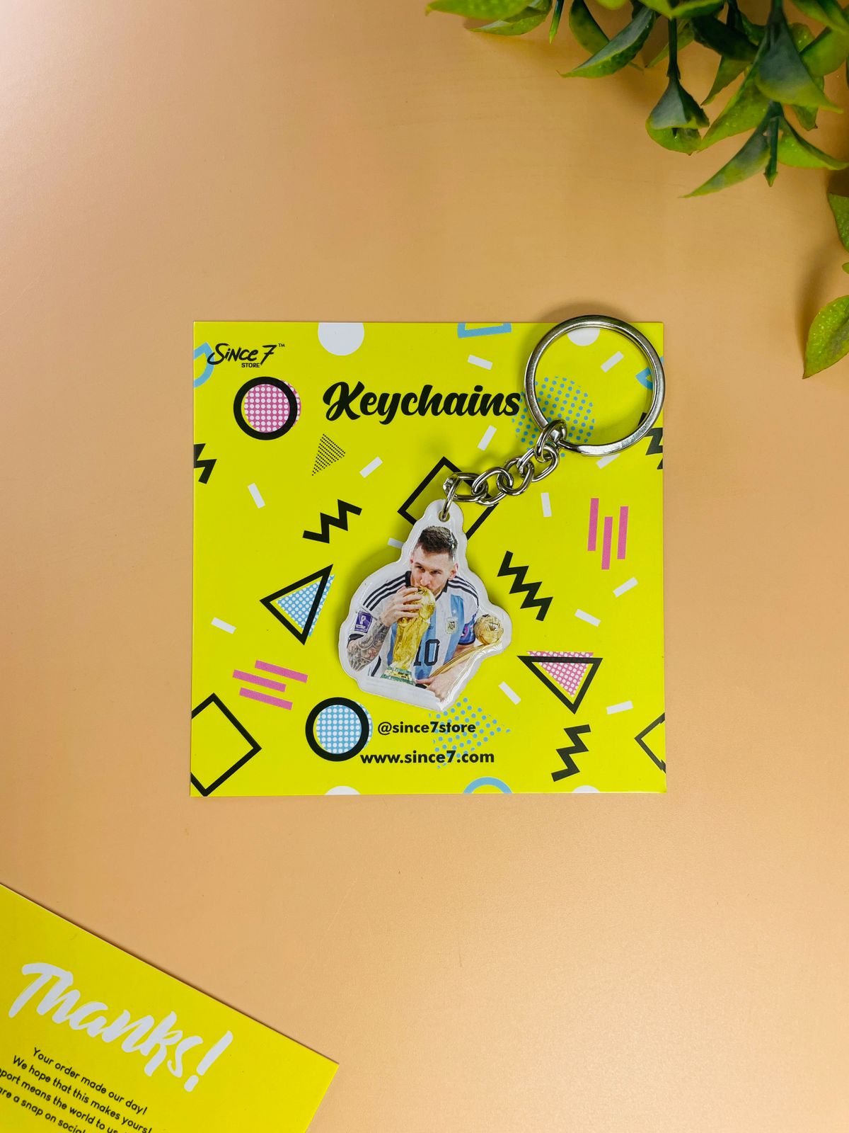 Lionel Messi The Story Keychain – SINCE 7 STORE