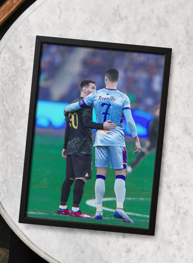 Messi & Ronaldo Frame – SINCE 7 STORE