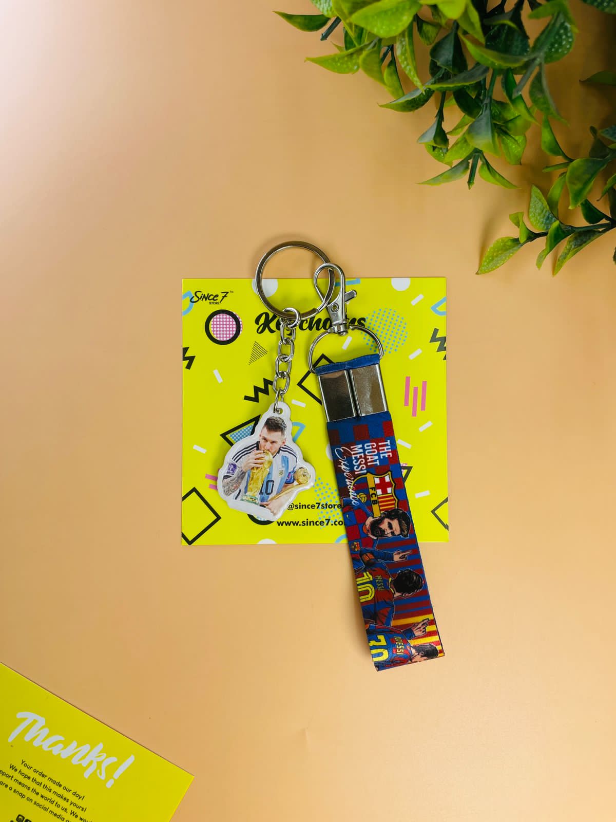 Lionel Messi The Story Keychain – SINCE 7 STORE