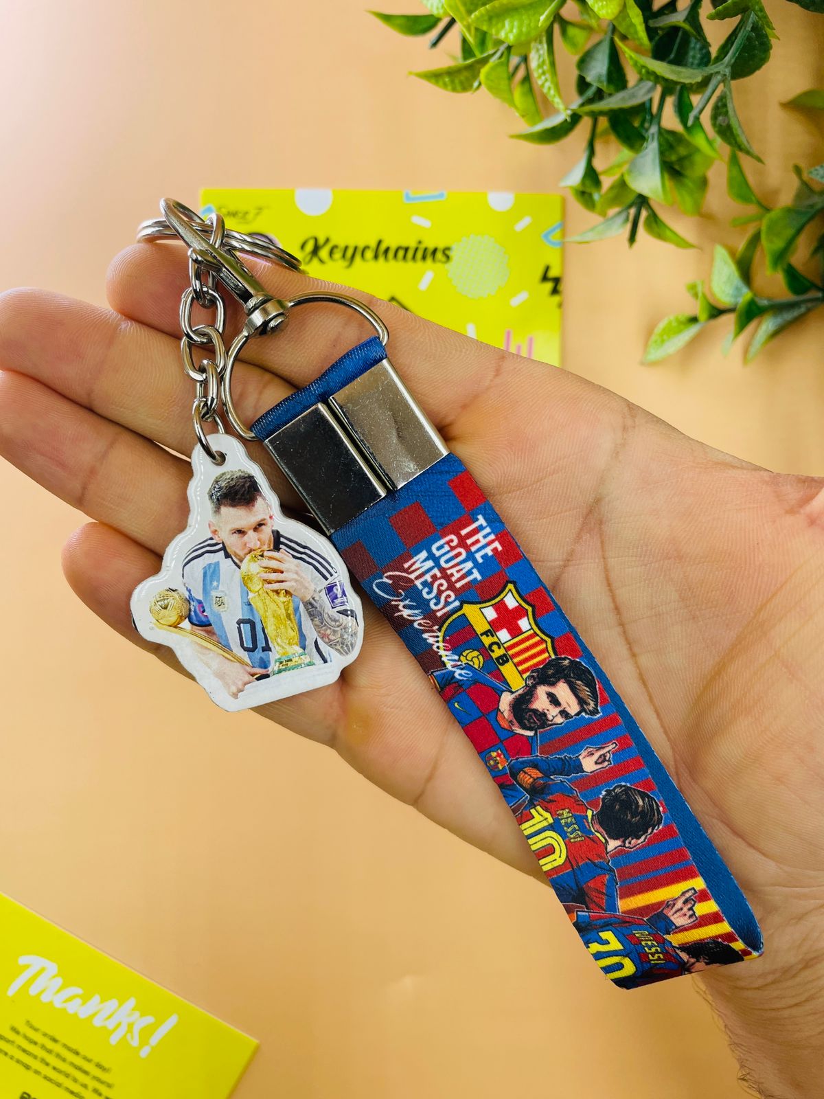 Lionel Messi The Story Keychain – SINCE 7 STORE