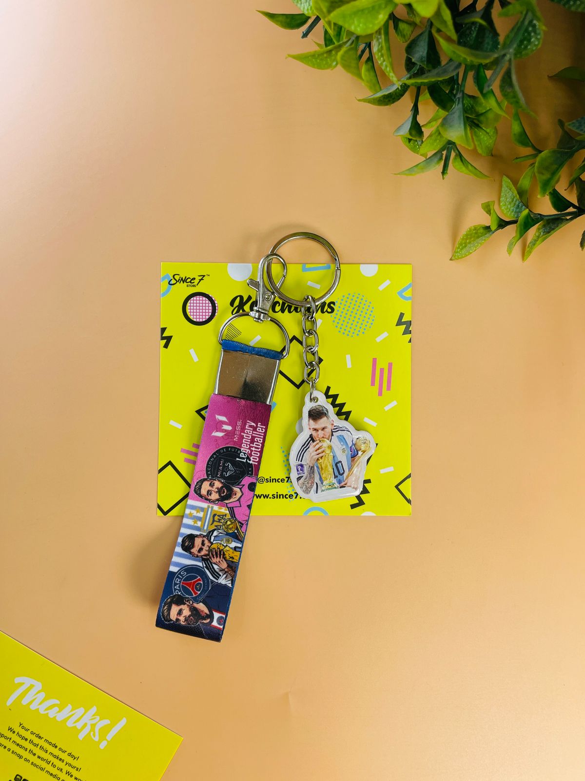 Lionel Messi The Story Keychain – SINCE 7 STORE