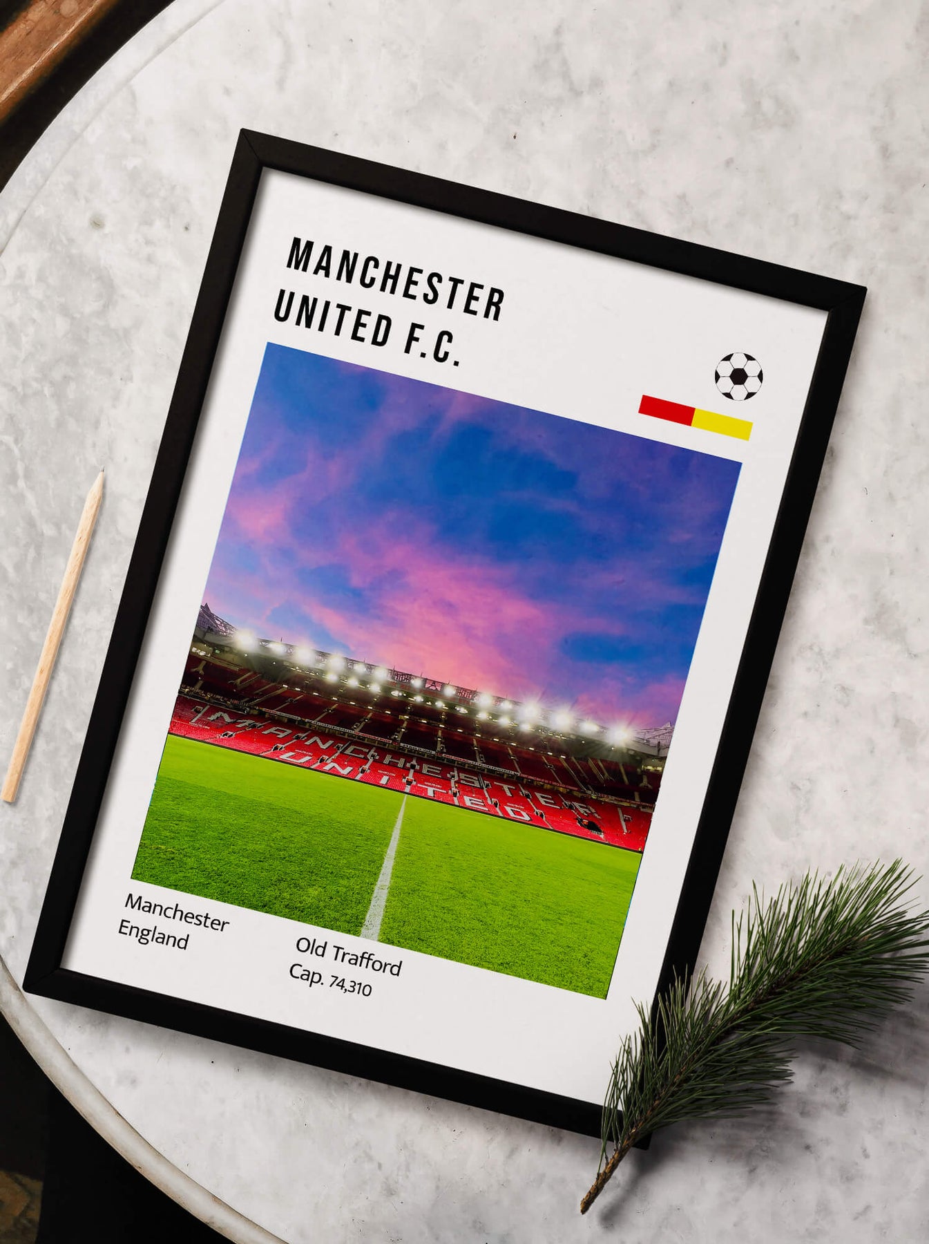 Manchester United Stadium Frame – SINCE 7 STORE