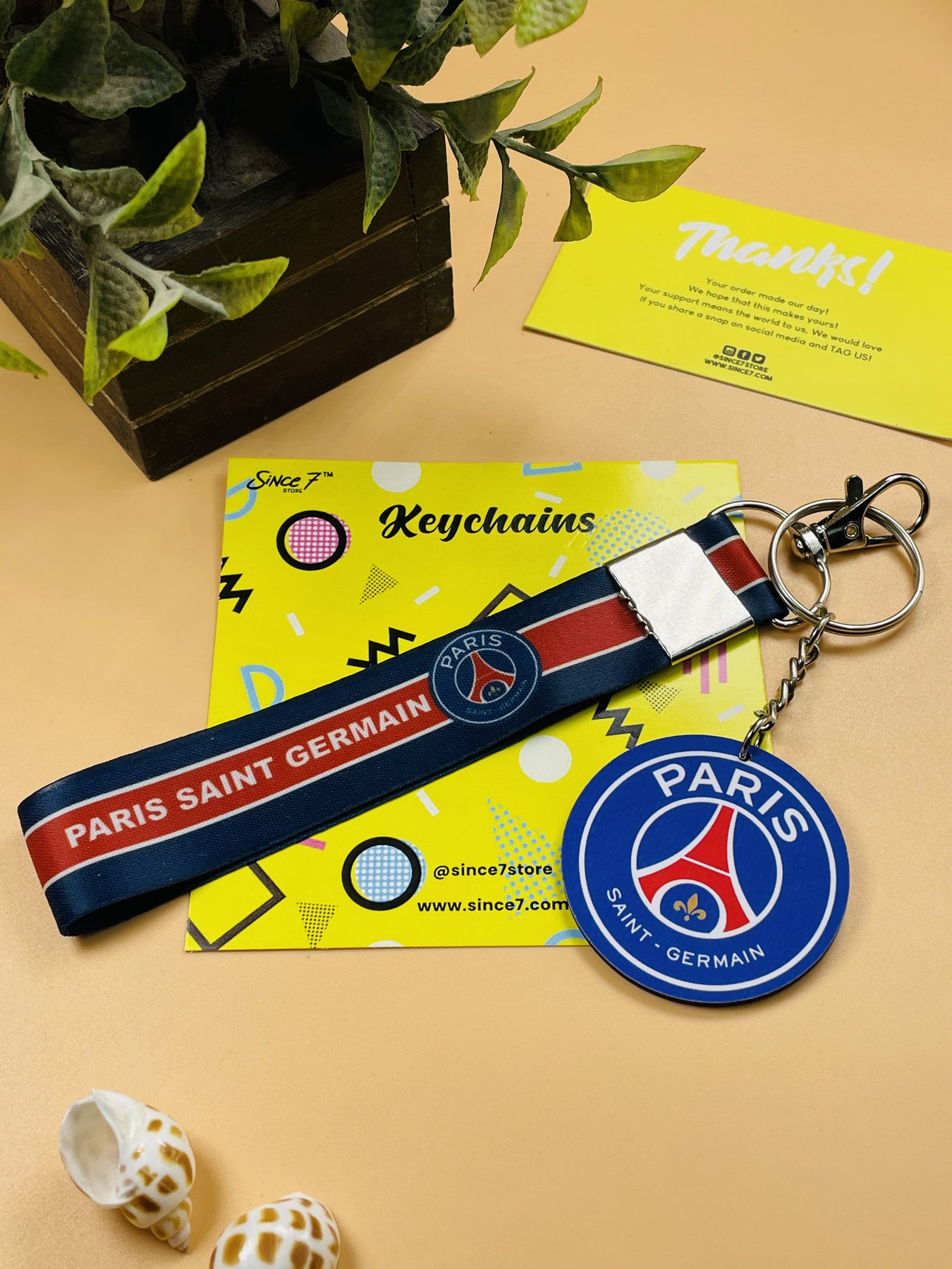 PSG Keychain – SINCE 7 STORE